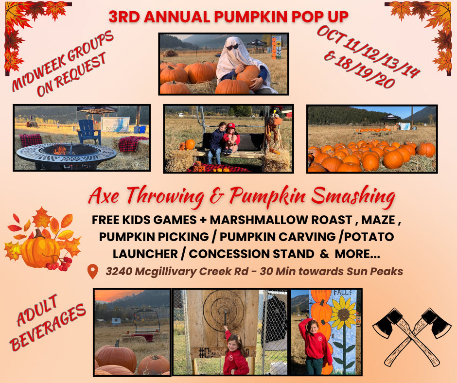 Pumpkin Pop-Up | Sun Peaks Resort
