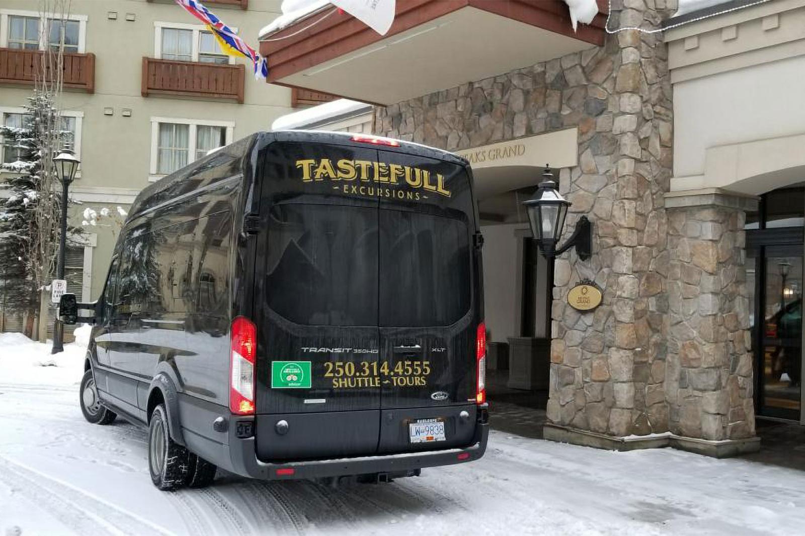 TasteFull Excursions Shuttle Service | Sun Peaks Resort