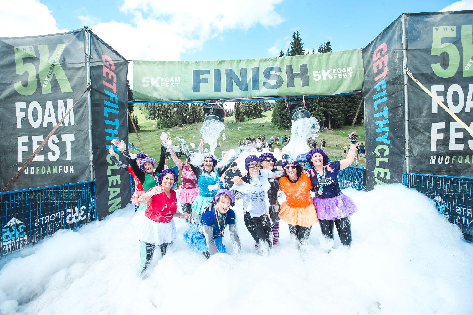 5k Foam Fest | Sun Peaks Resort