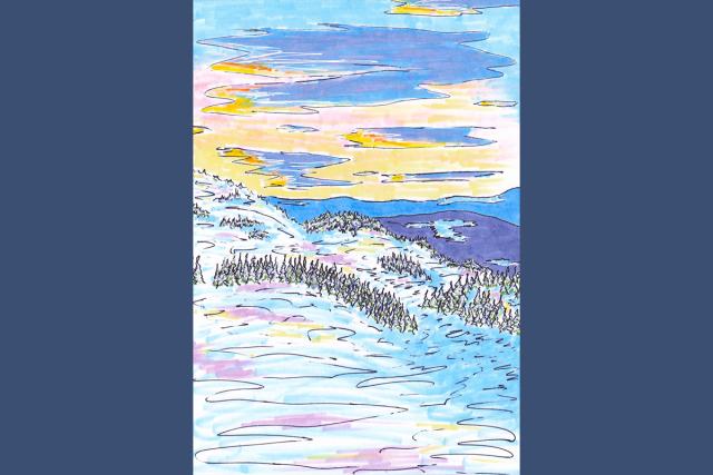 New Community Artwork For Mountain Cards | Sun Peaks Resort