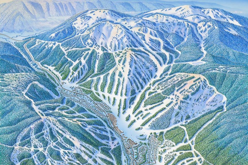 The Making of a Trail Map | Sun Peaks Resort