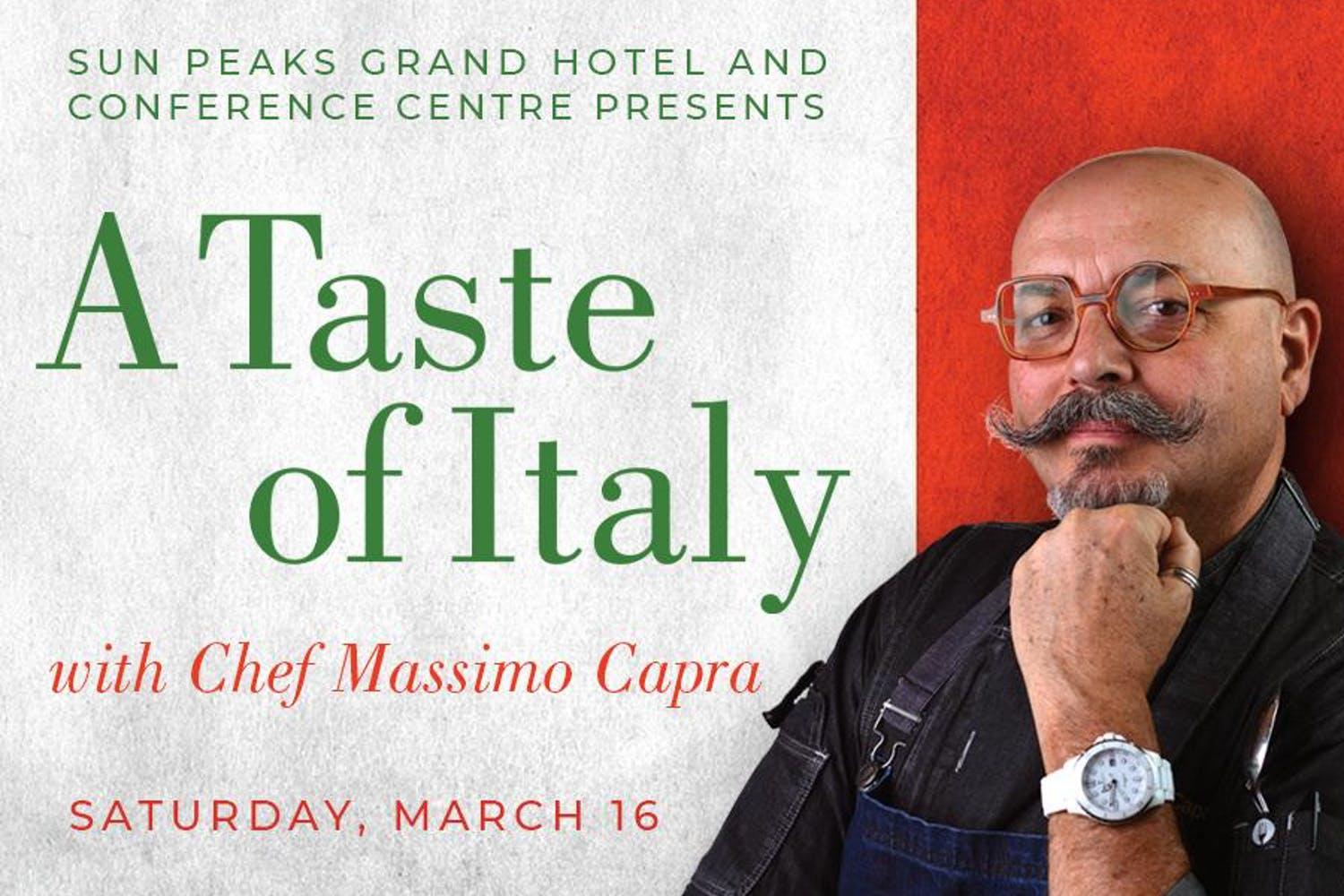 A Taste of Italy with Chef Massimo Capra | Sun Peaks Resort